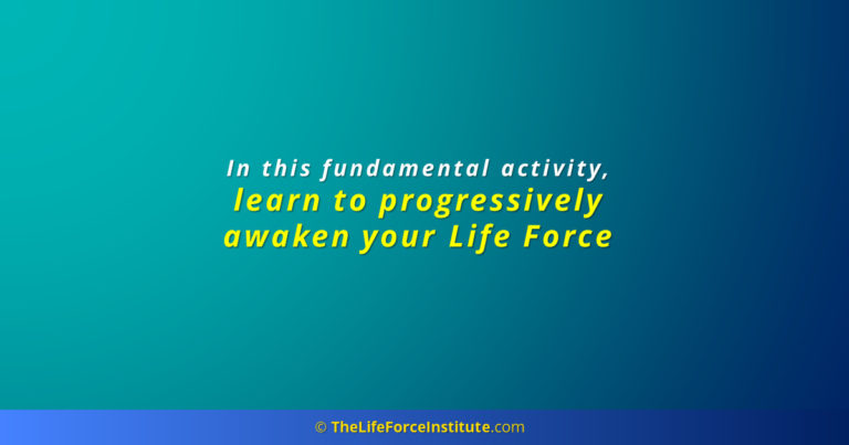 The Life Force Institute | Fundamental Steps to Awaken your Life Force